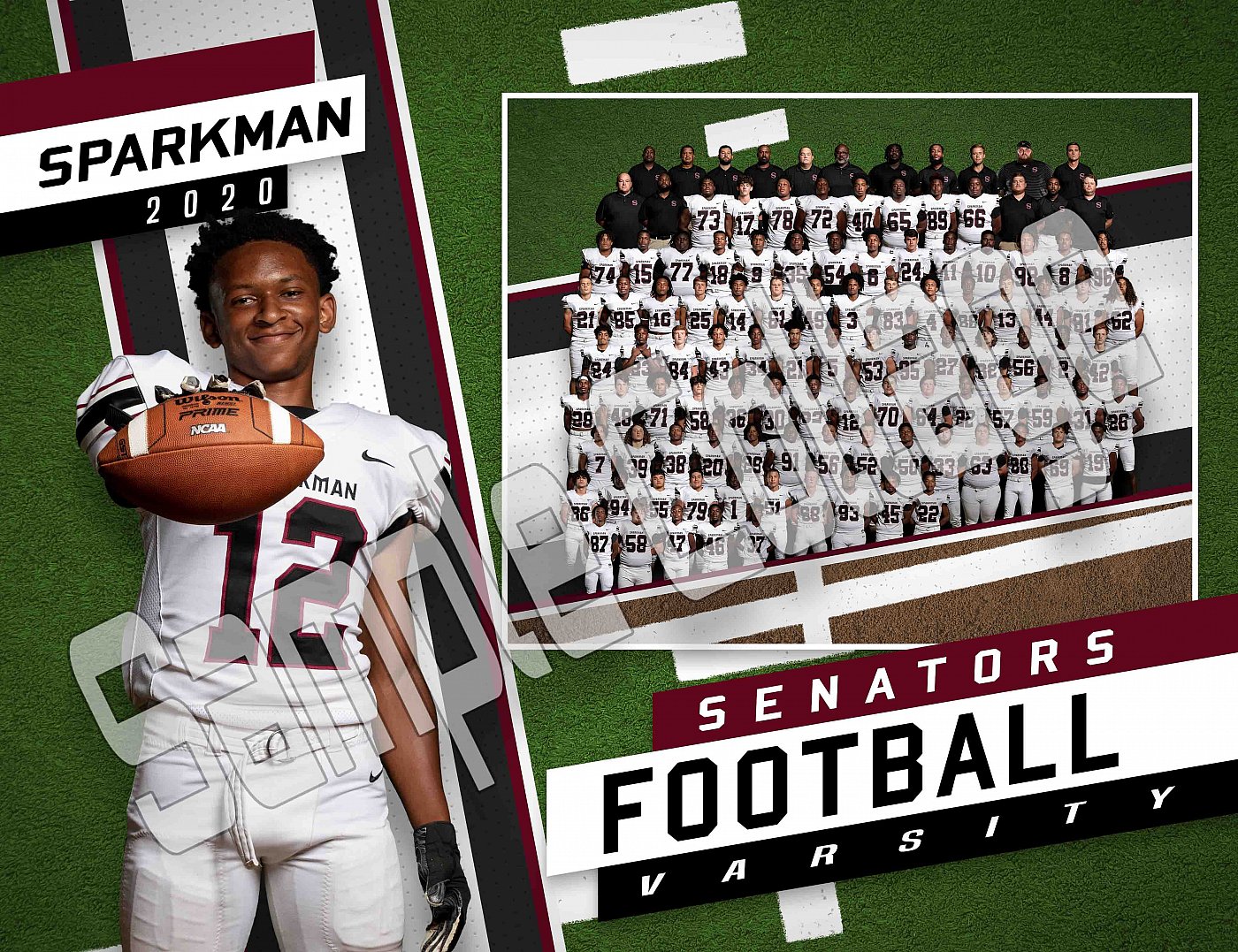 SHS Football Team and Individual Pictures 2020 are ready to Order ...